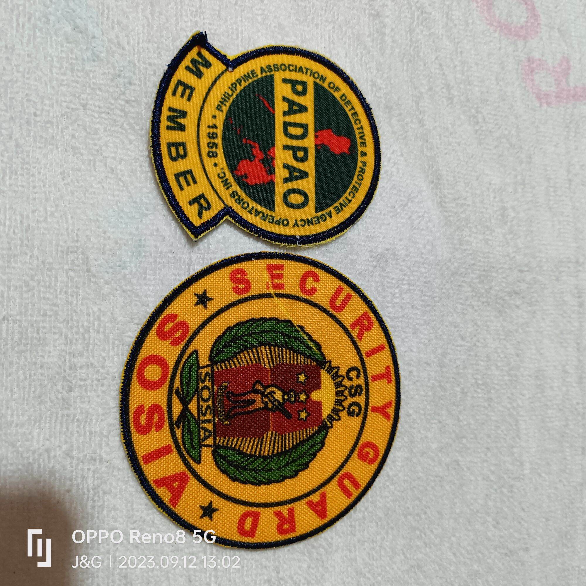 security guard padpao, sosia set rubberized | Lazada PH