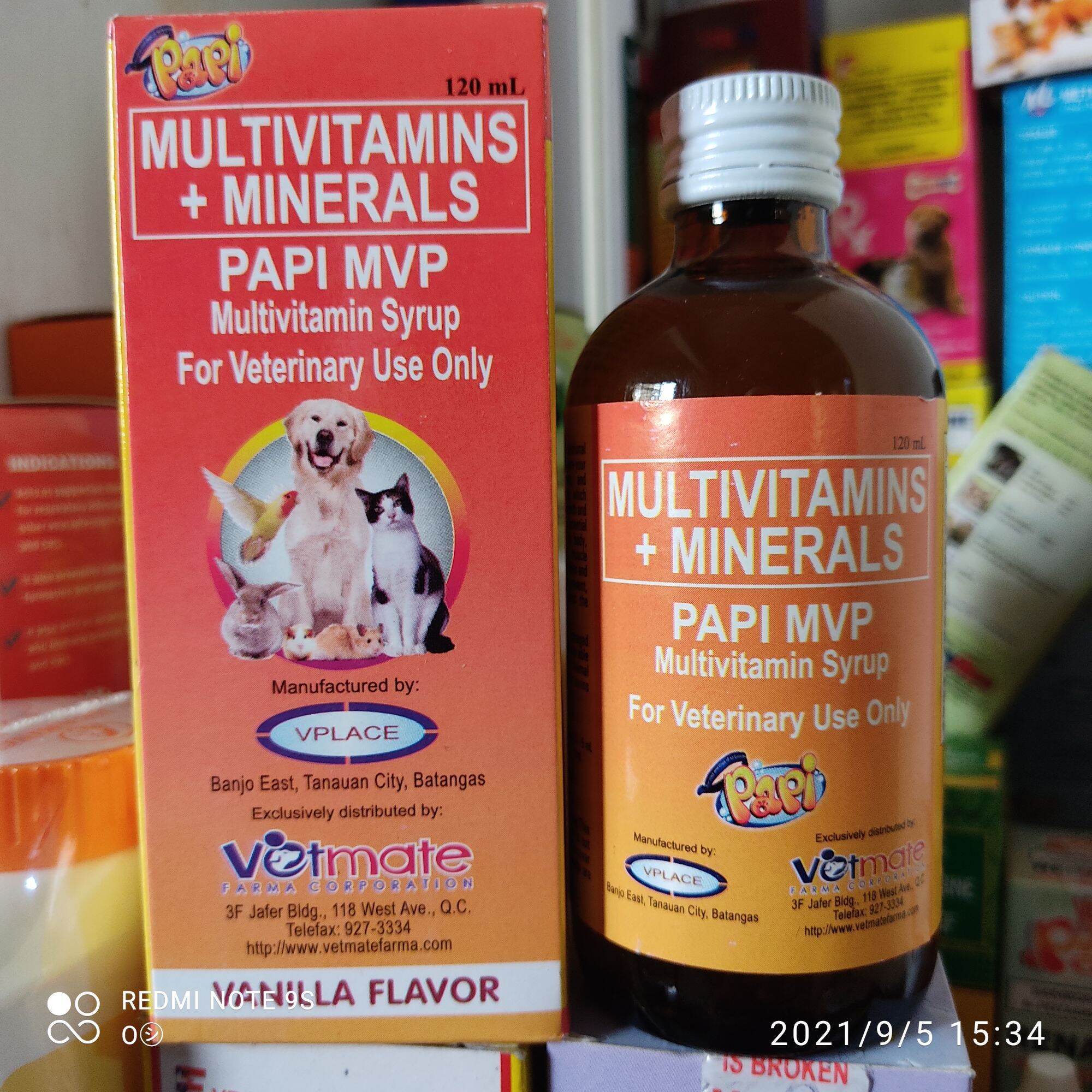 PAPI MVP syrup (120ml) multivitamins and minerals,, | Lazada PH