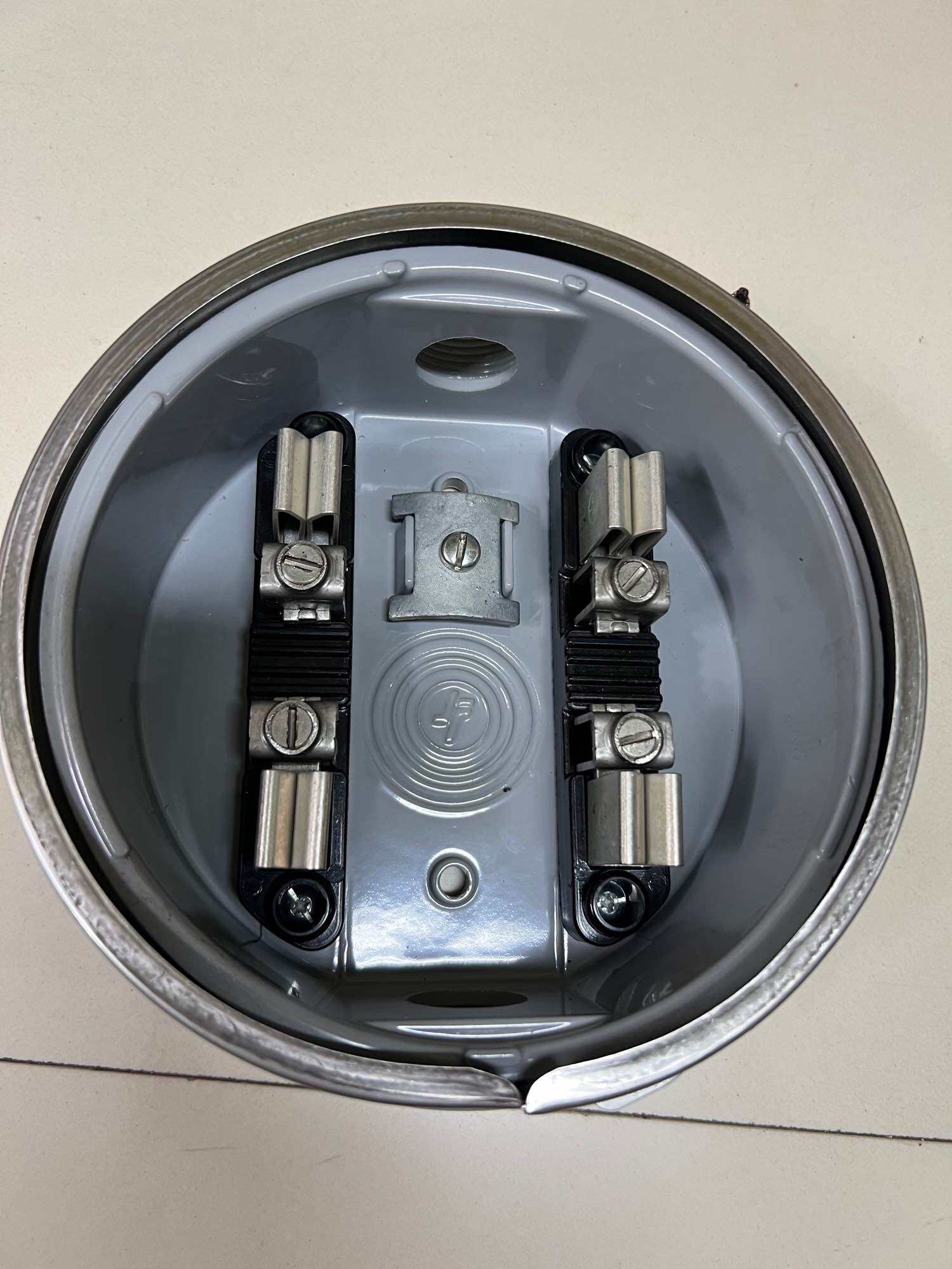 Round Meter Base 1” heavy duty Long Jaws JF brand. Meralco standard ...