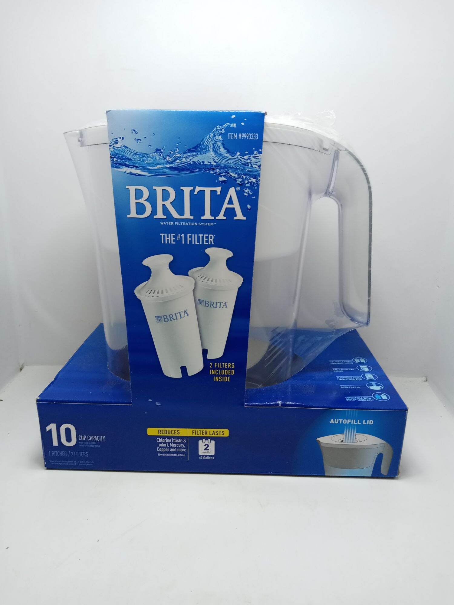 BRITA PITCHER WATER FILTRATION SYSTEM 10 CUPS | Lazada PH