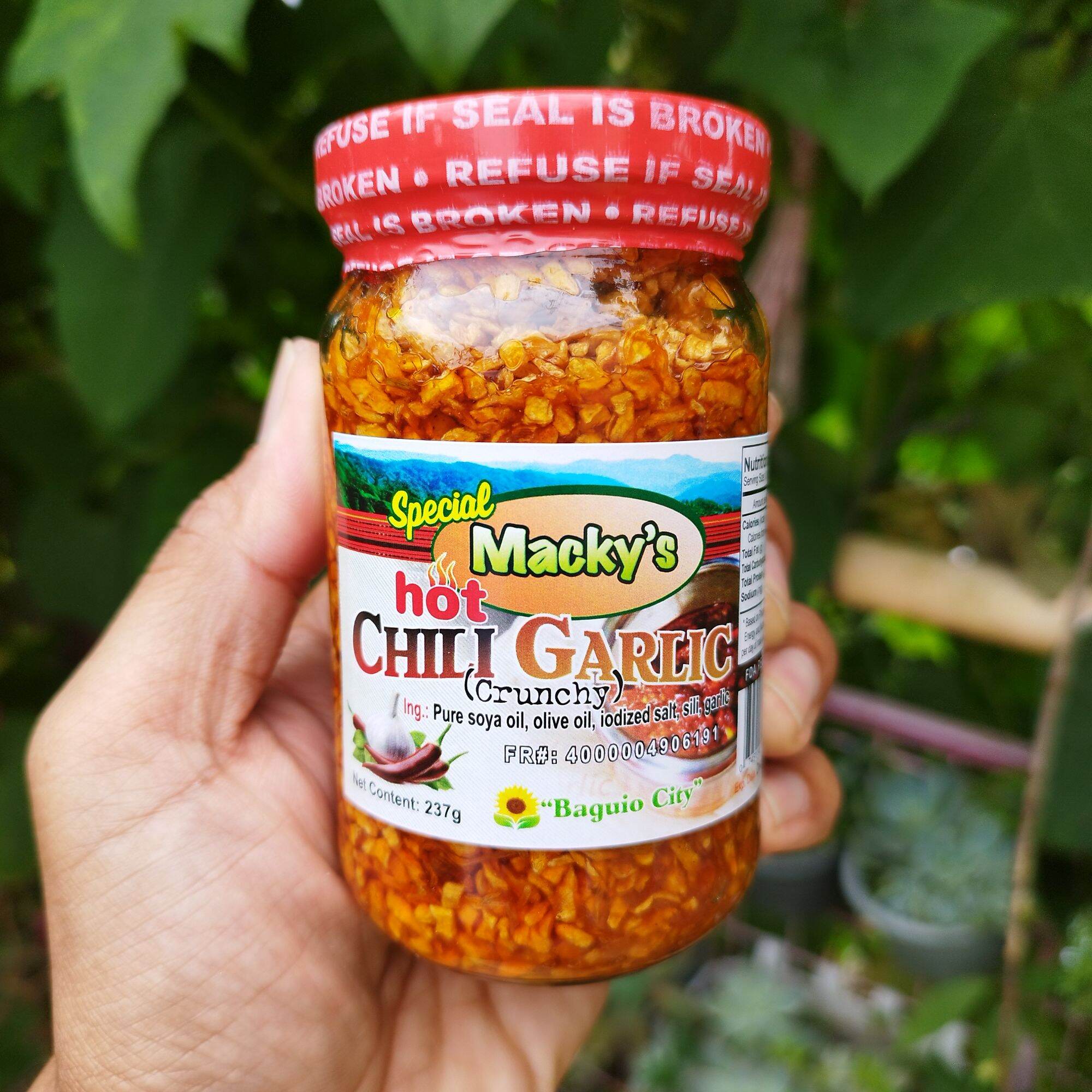 Chili garlic by Macky's, condiments, sawsawan, Baguio pasalubong ...