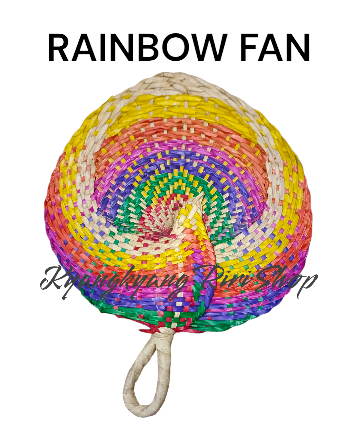 ABANIKO RAINBOW COLOR (9 TO 11 INCHES) NATIVE PAMAYPAY | Lazada PH