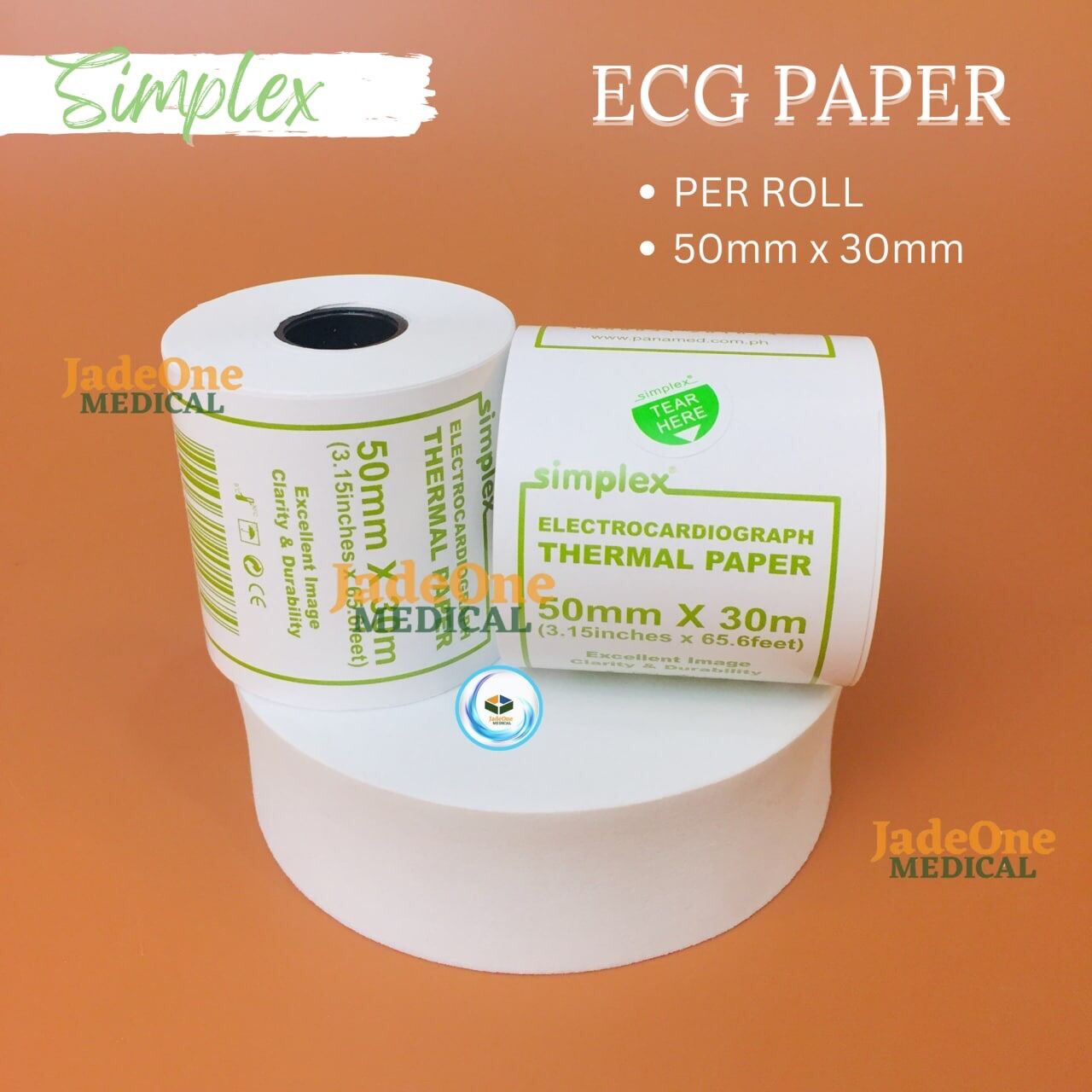 SIMPLEX ECG Paper (Per Roll) | Lazada PH