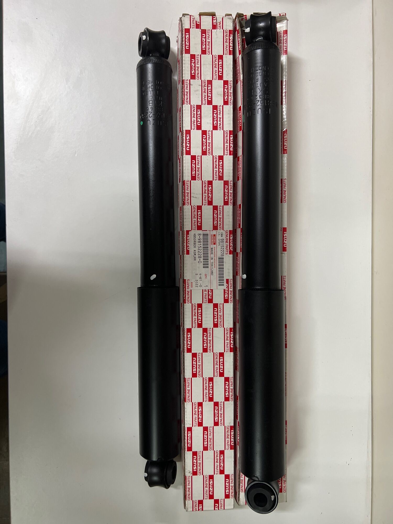 Genuine Isuzu Rear Shock Absorber for Isuzu Alterra, DMAX (2003-2013 ...