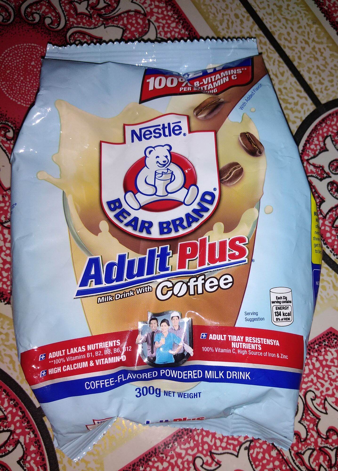 BEAR BRAND ADULT PLUS, WITH COFFEE 300g. | Lazada PH