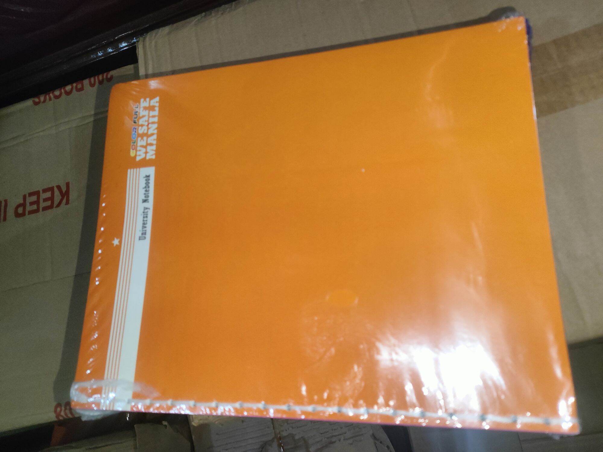 University Big Notebook 80 leaves (sold per pc) random color or design ...