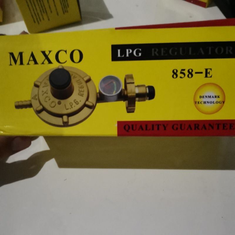 MAXCO LPG regulator with gauge 858E | Lazada PH MAXCO LPG regulator with gauge 858E | Lazada PH