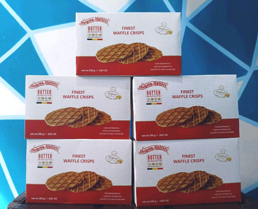 Belgian Butter Finest Waffle Crisp Butter Biscuit 250g | Lazada PH