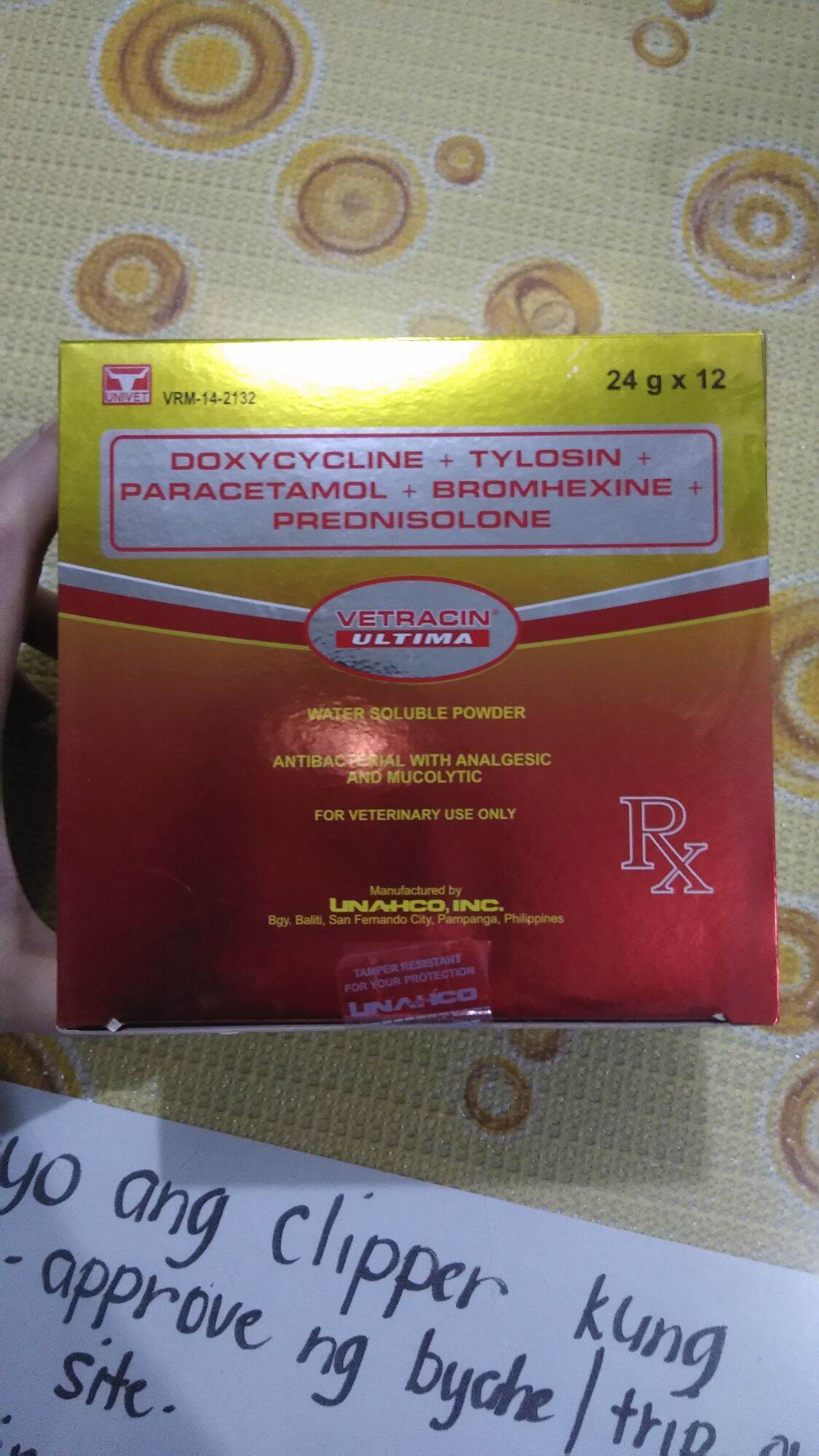 VETRACIN ULTIMA 24G X 12 SACHETS | Lazada PH