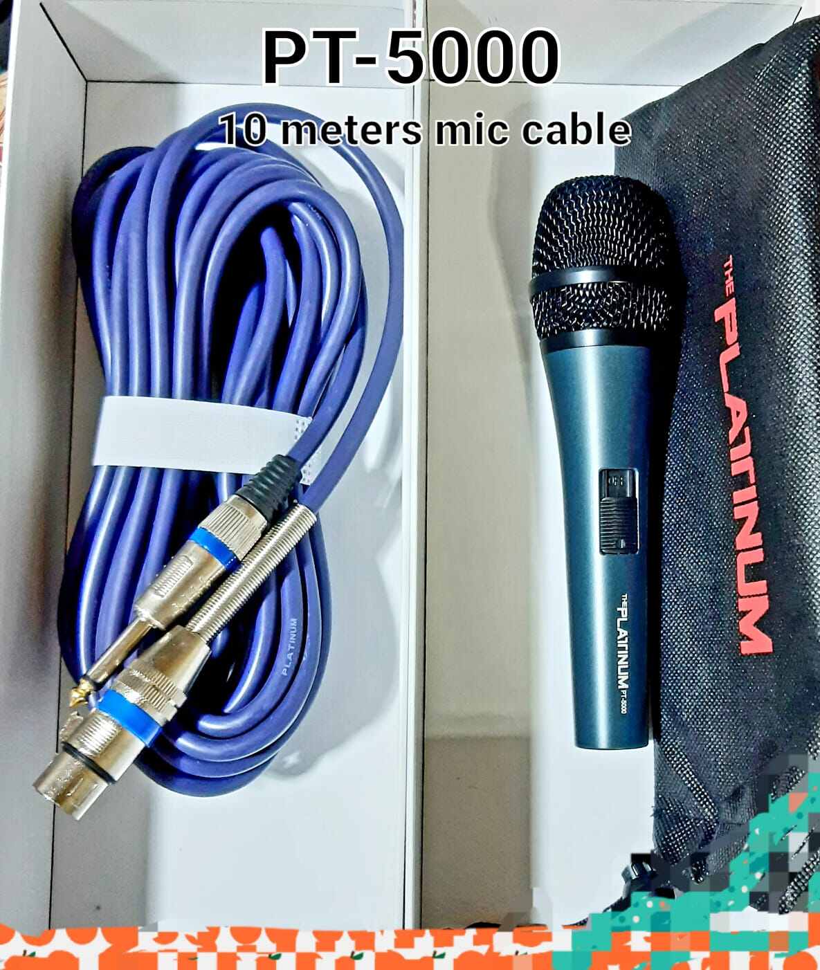 Platinum Dynamic Microphone. PT-5000. | Lazada PH