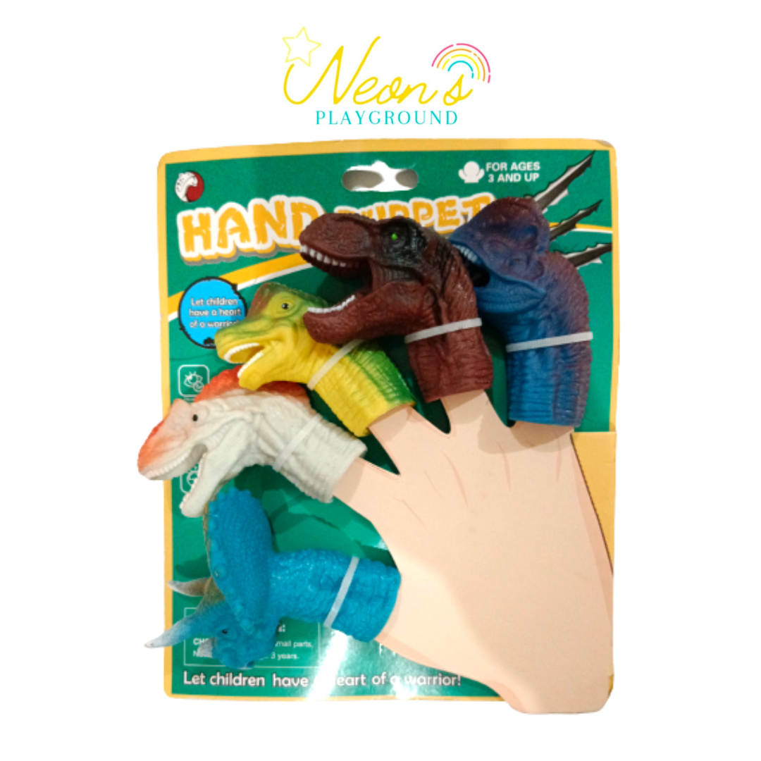 5-Piece Dinosaur Finger Puppet Set | Lazada PH