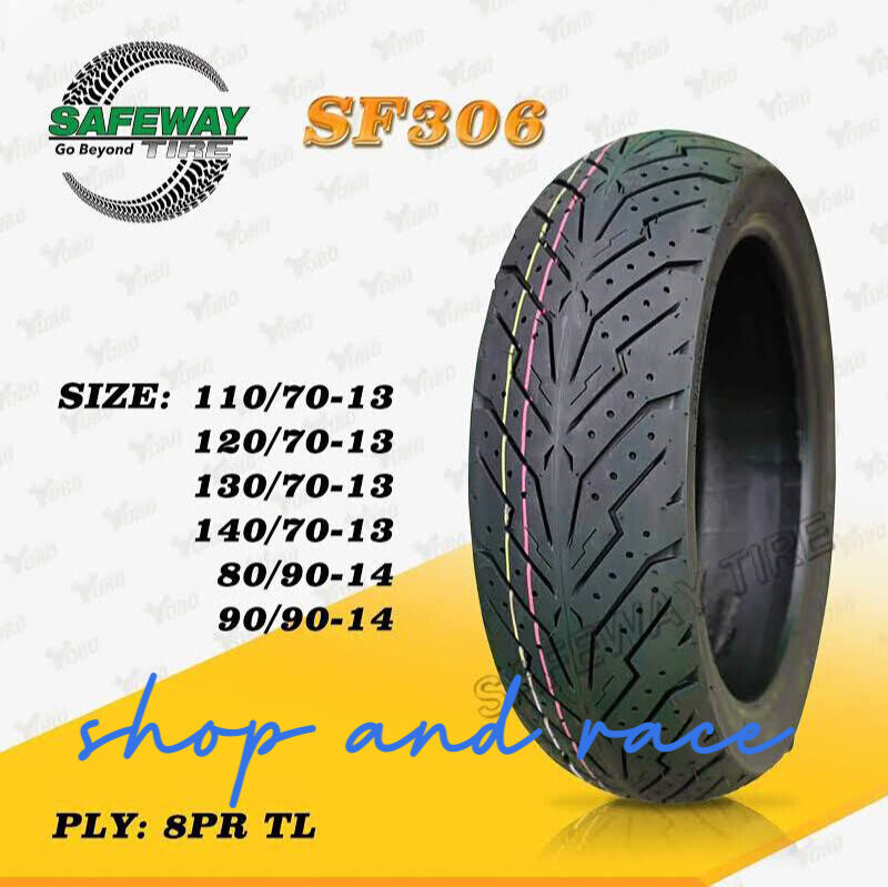 SAFEWAY tire SF306 140/70 13 oversize for NMAx PCX ADV | Lazada PH