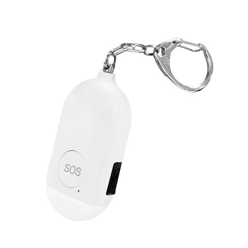 Kids Elderly Women Emergency SOS Personal Alarm Self Defense Keychain ...