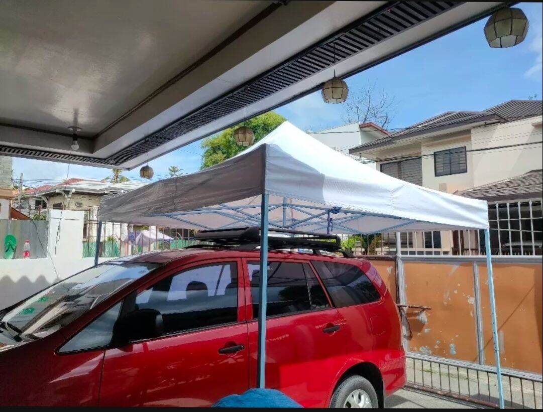 [COMPLETE SET / FRAME INCLUDED] 3m x 4.5m Homstar Retractable tent ...
