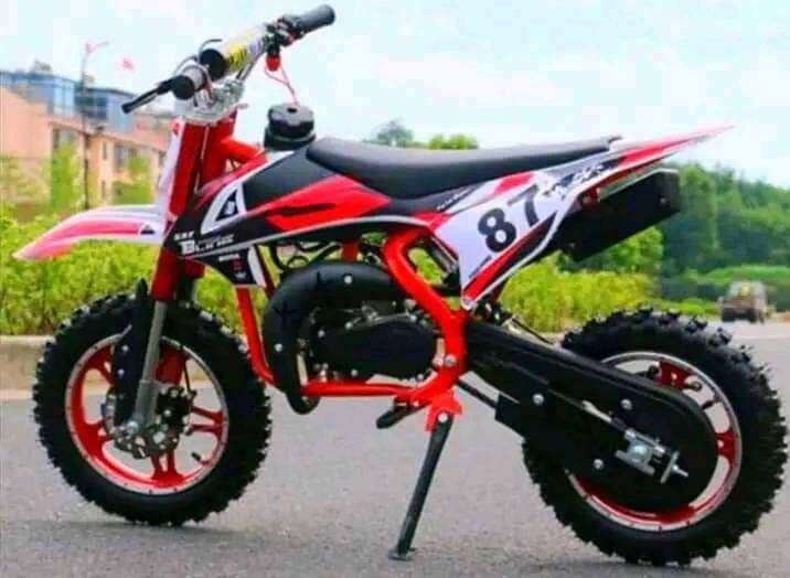 KTM ENDURO #87 49CC 2 STROKE MOTORCYCLE KIDS GASOLINE TYPE 7-15YRS OLD ...