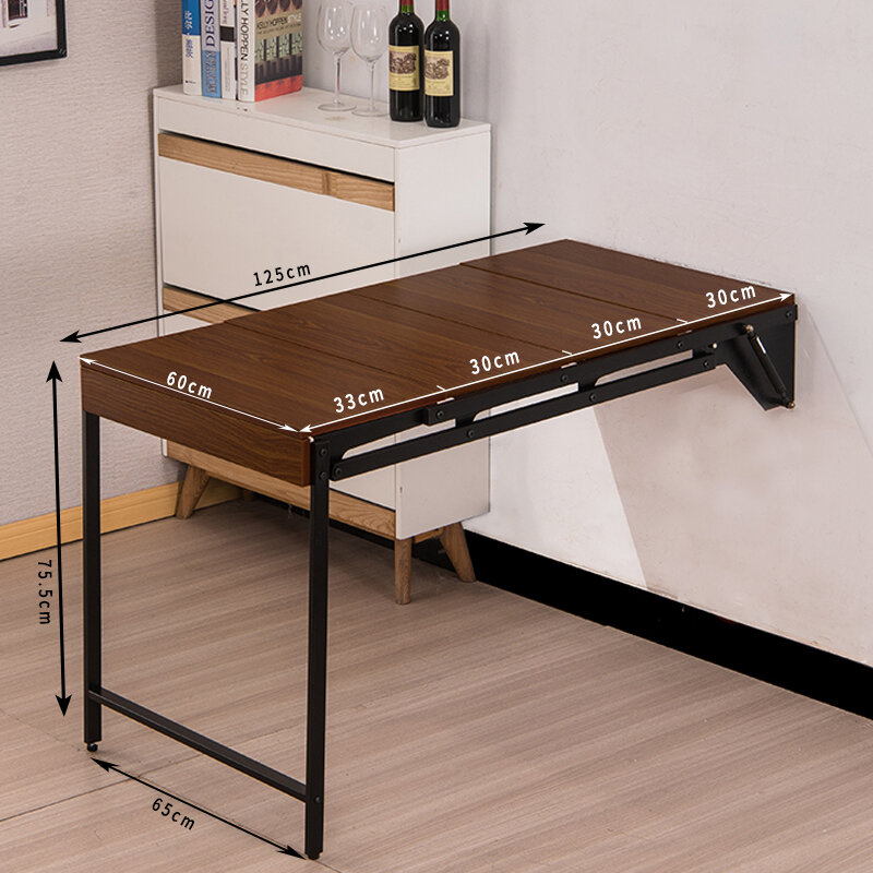 Multi-Functional Deformation Wall-Mounted Folding Table Wall TikTok Same Style Internet ...