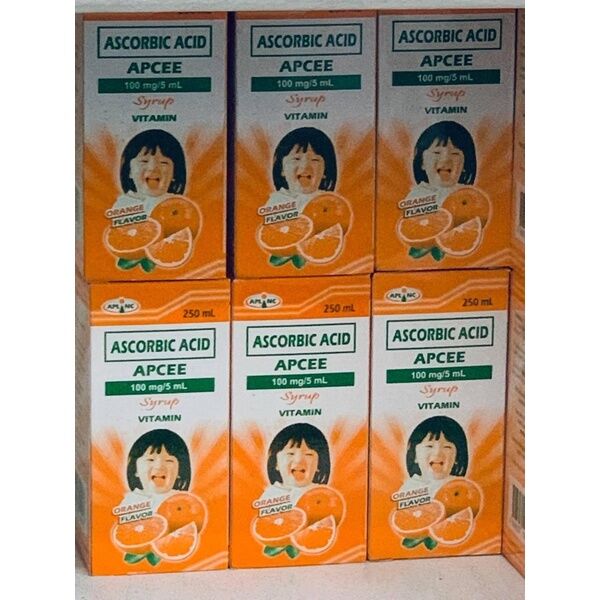 APCEE, ASCORBIC ACID 250ml syrup | Lazada PH
