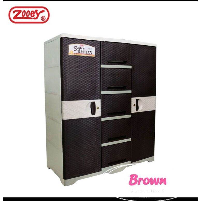 NEW ZOOEY SUPER RATTAN DUAL CABINET | Lazada PH