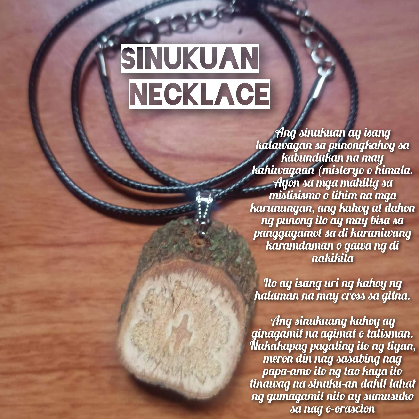 sinukuan necklace (with prayers) | Lazada PH