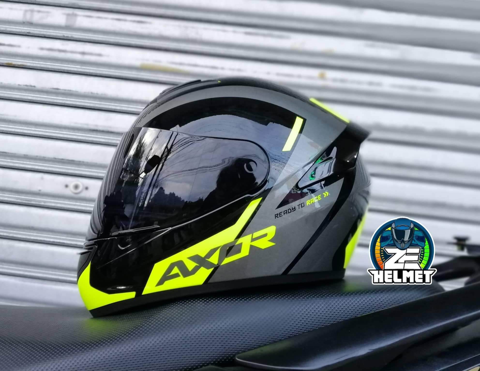 AXOR RAGE RTR-E FULL FACE SINGLE VISOR | Lazada PH