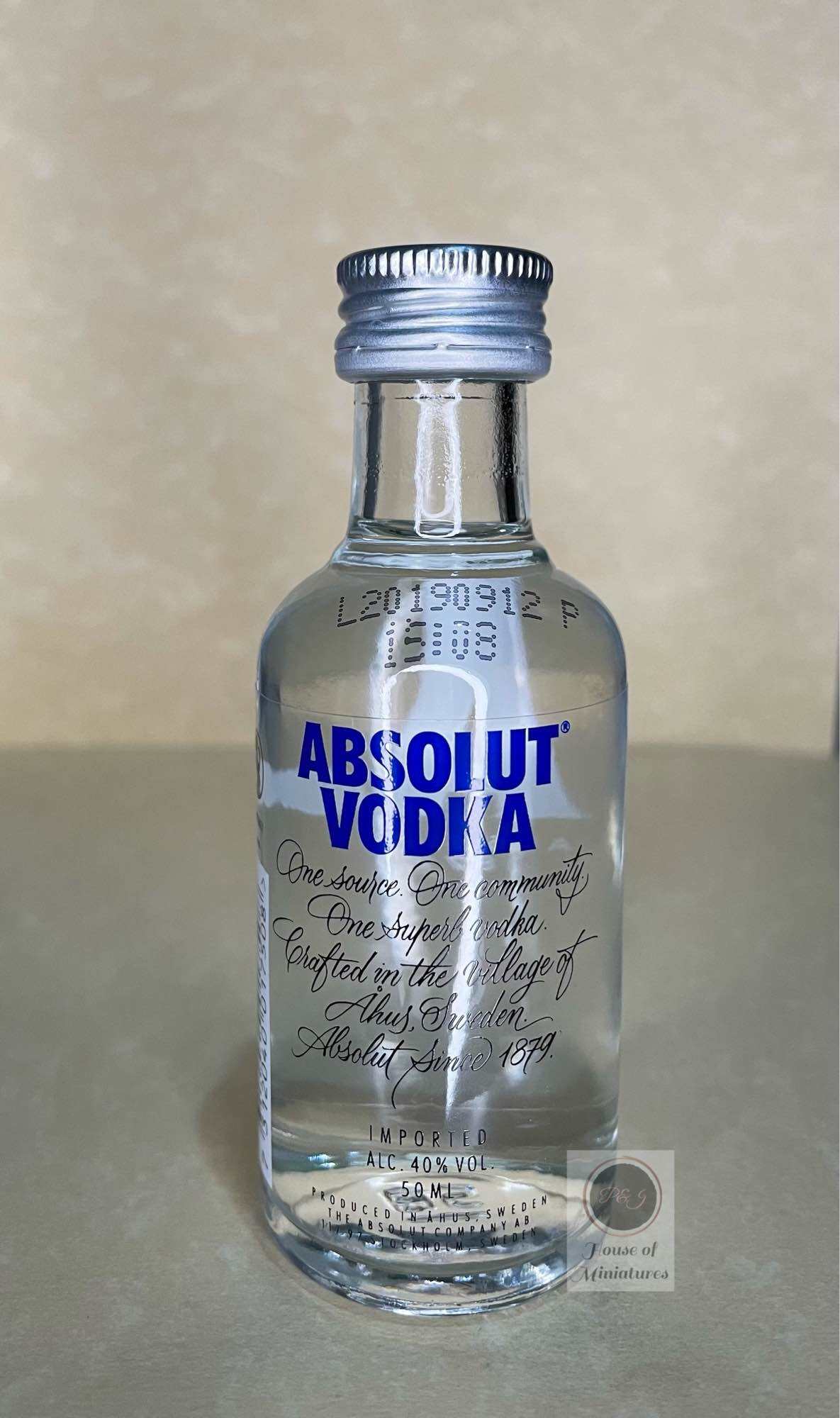Absolut Blue Vodka 50ml - glass bottle | Lazada PH