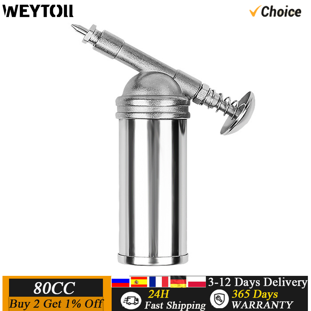 80CC Manual Grease Filling Machine Handheld Pressurized Grease Filler ...