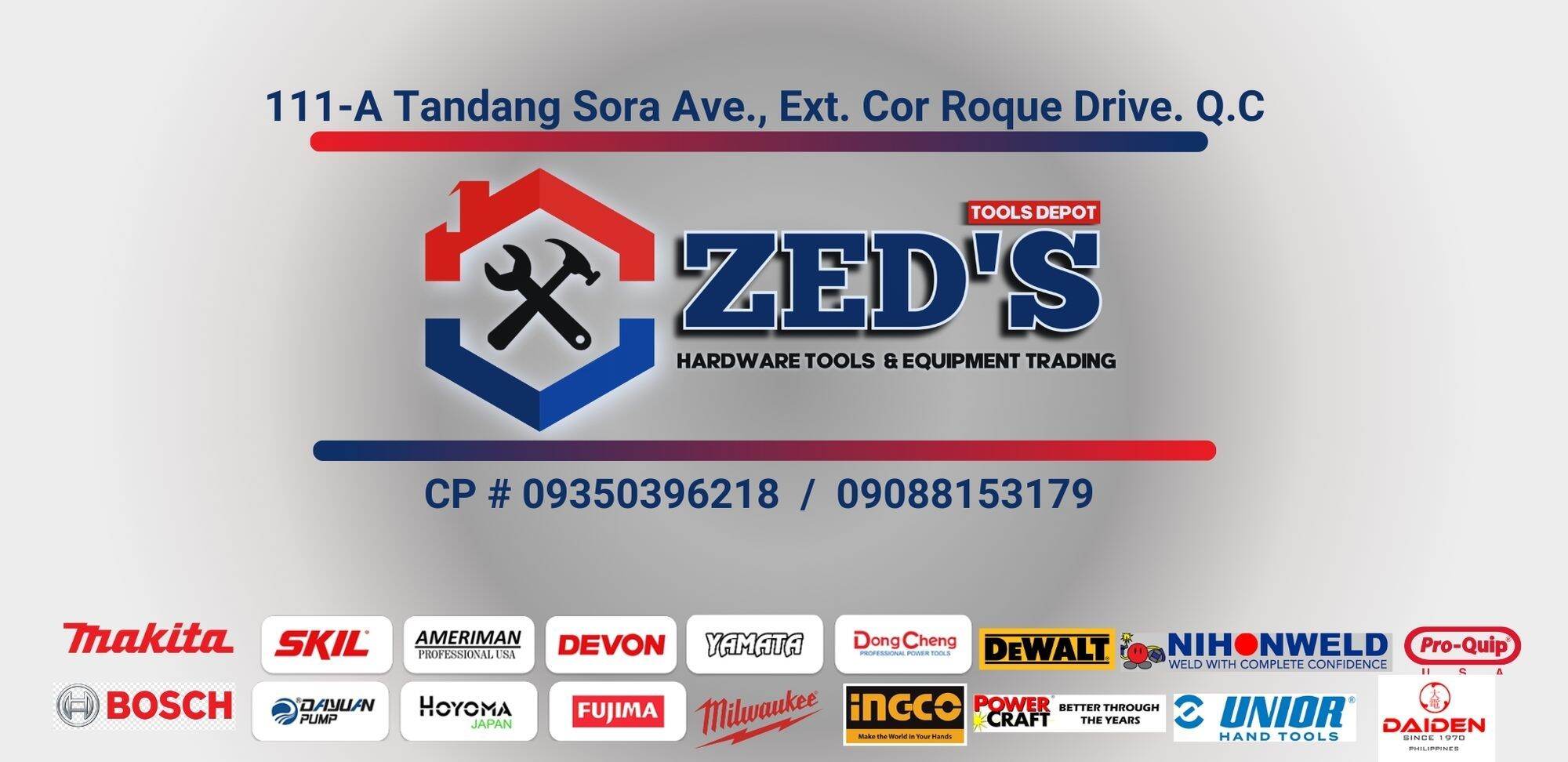 Zed's Tools Depot Official Store in the Philippines, Online Shop 03 2025