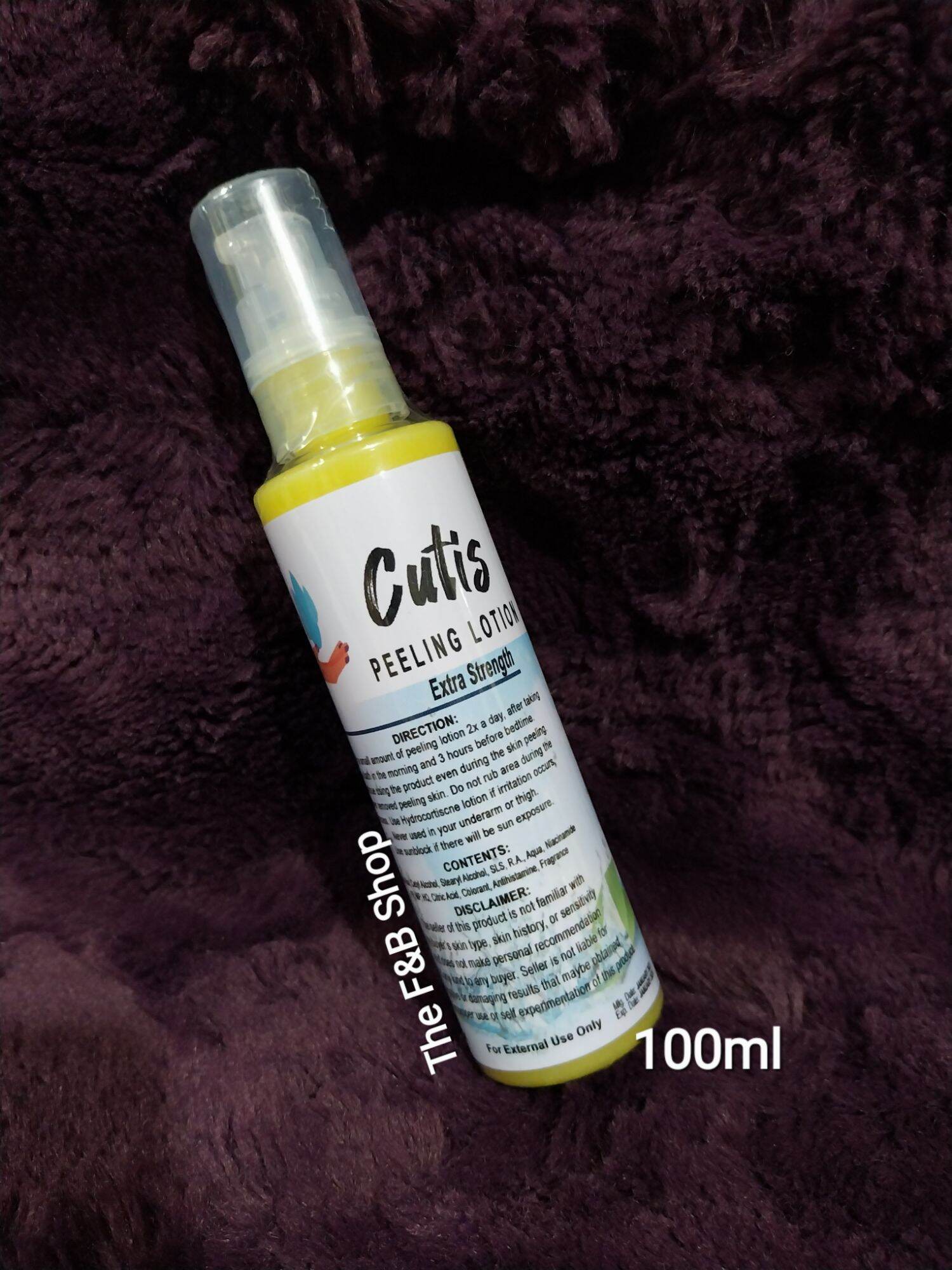 Cutis Peeling Lotion Extra-Strength | Lazada PH