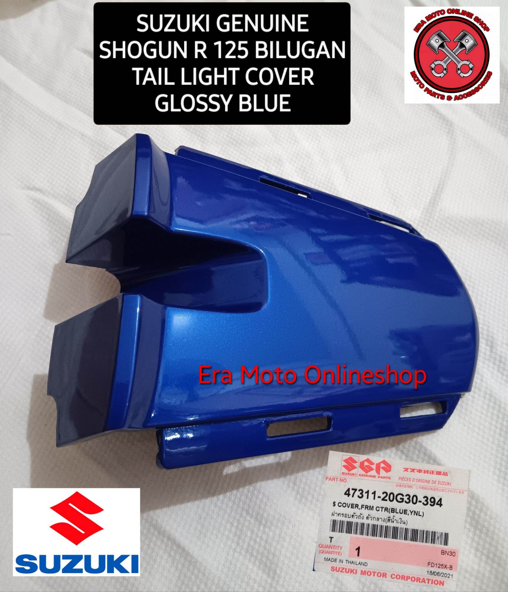 TAIL LIGHT COVER SHOGUN R125 BILUGAN GENUINE PARTS | Lazada PH