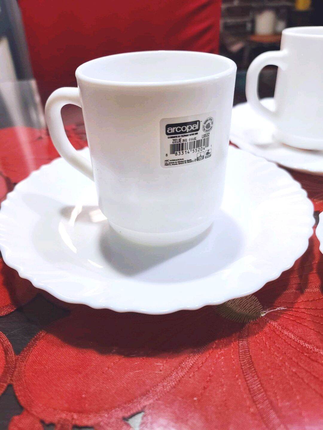 Arcopal Cup Mug and Saucer Set 6pcs | Lazada PH