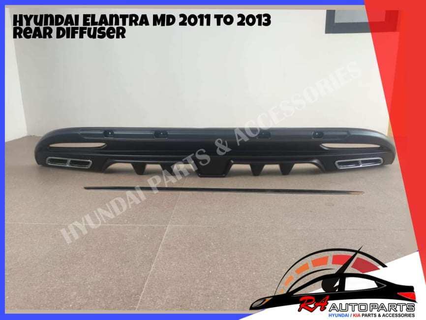 HYUNDAI ELANTRA MD 2011 TO 2013 REAR DIFFUSER | Lazada PH