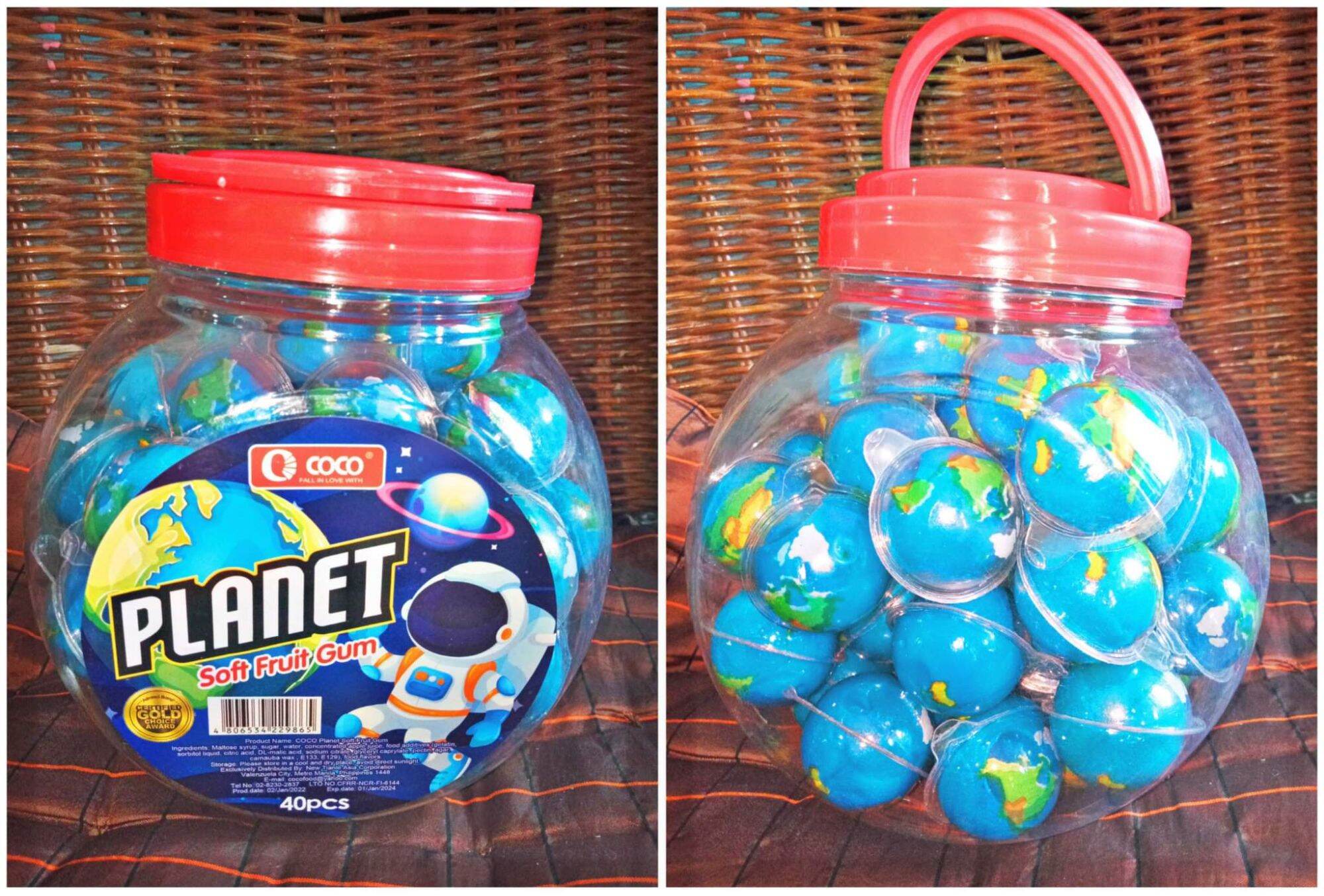 40 PIECES FRUIT JAM GUMMY - TIKTOK ASMR GUMMY - GUMMY WITH FRUIT JAM 40 ...