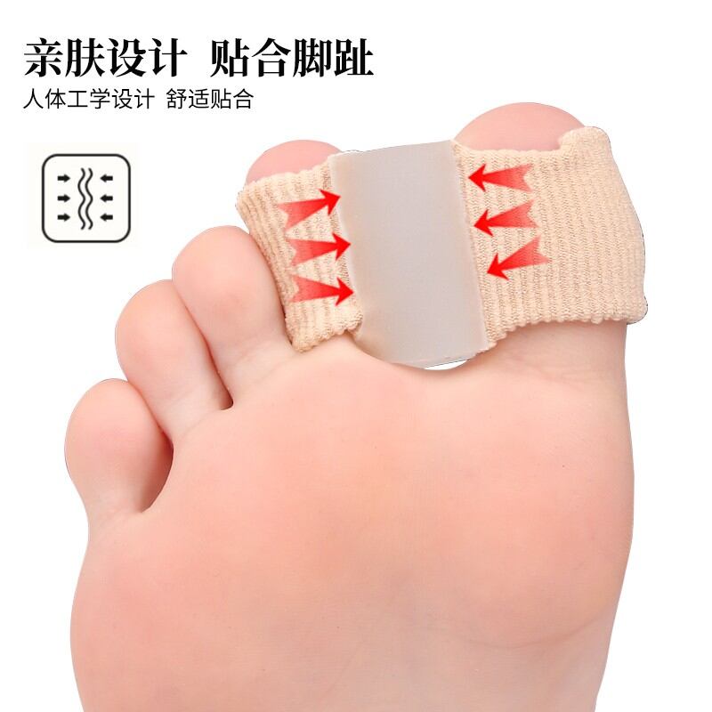 Fiberglass Double Hole Toe Separator for Bunion Straightening Female ...