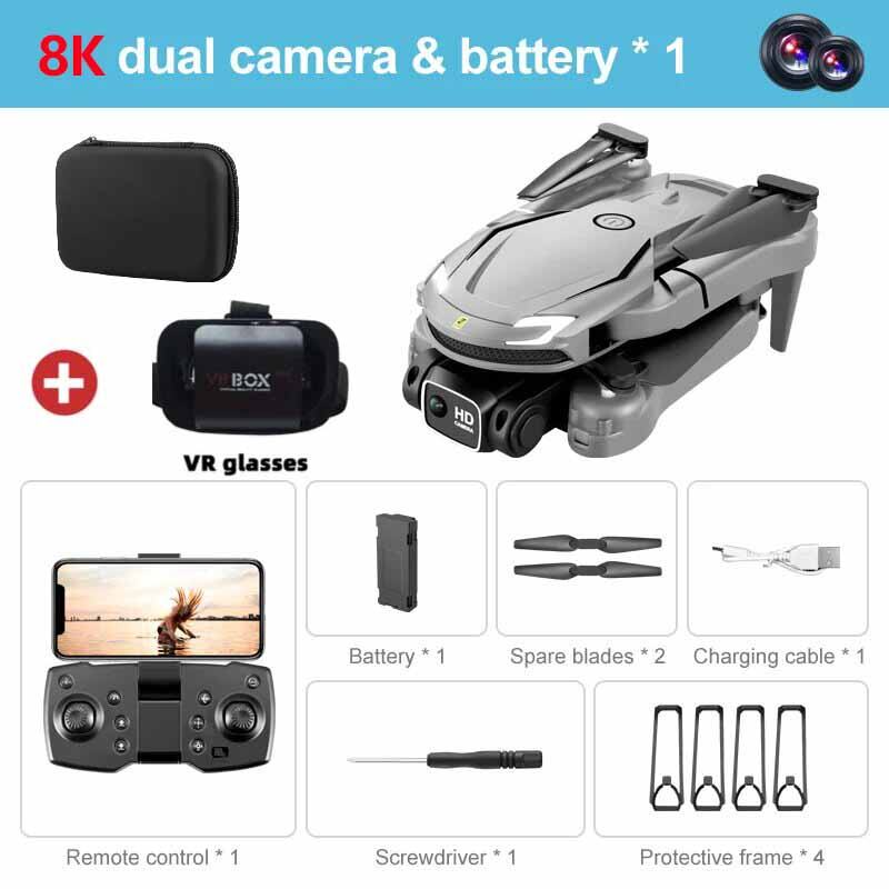 Professional V88 Drone 4K HD Aerial Photography Intelligent Hover Dual ...