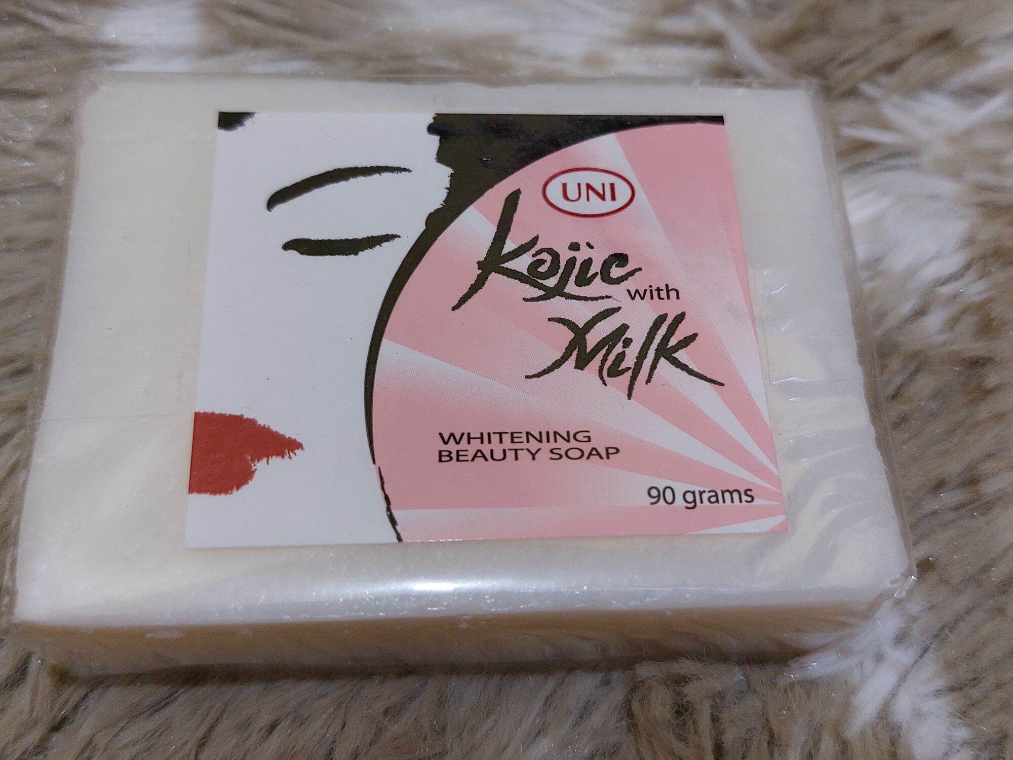 original‼️ uni kojic whitening soap 90g. sold per pc. | Lazada PH