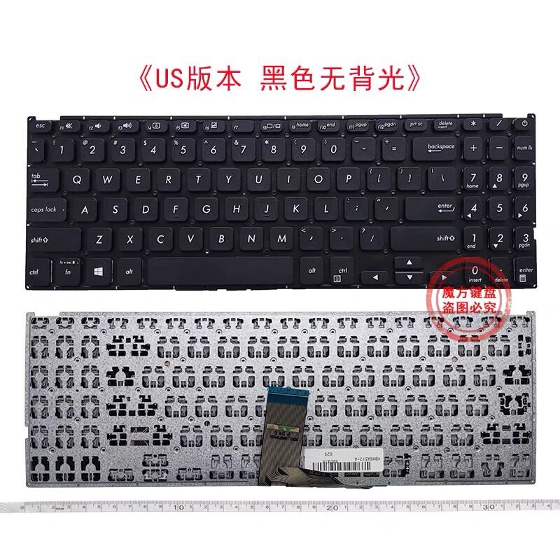 Replacement Keyboard For ASUS X512 X512D X512DA X512F/FA X512U/UA/UB ...