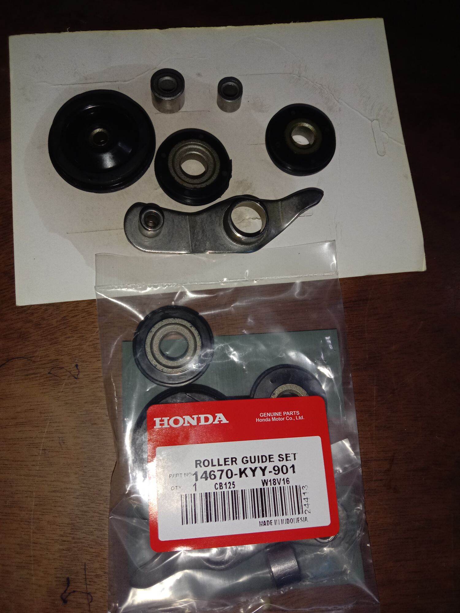 Honda genuine Roller guide set for (CB125)no.14670-KYY901- | Lazada PH