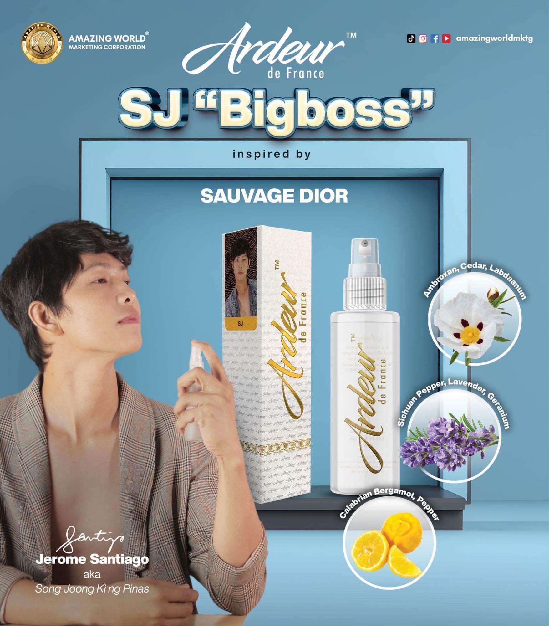 SJ- Big Boss inspired by SAUVAGE DIOR | Lazada PH