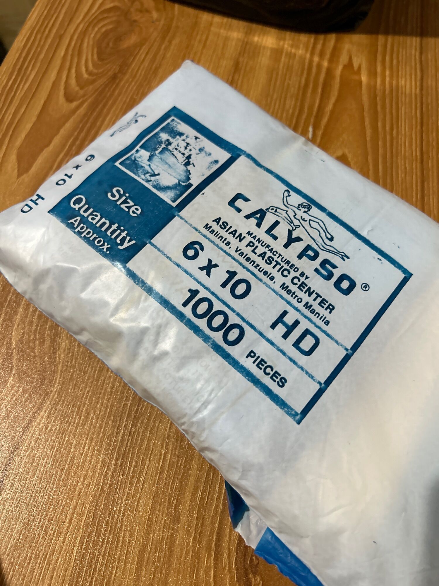 Plastic Labo Calyso (6x10 1/2kilo)(8x11 1 kilo)(10x14 2kilo)(12x18 ...