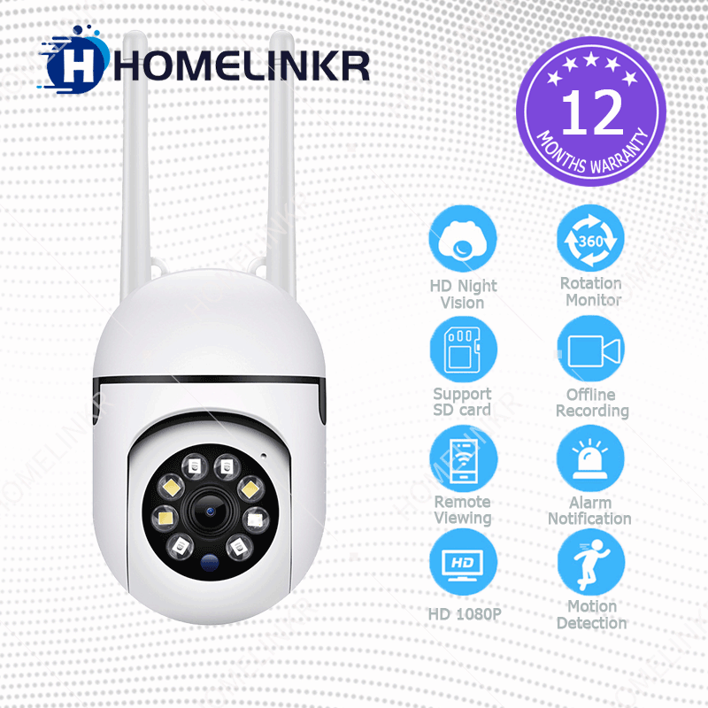 CCTV Camera No Need Internet 360 Degree Rotation Full-Color Night ...