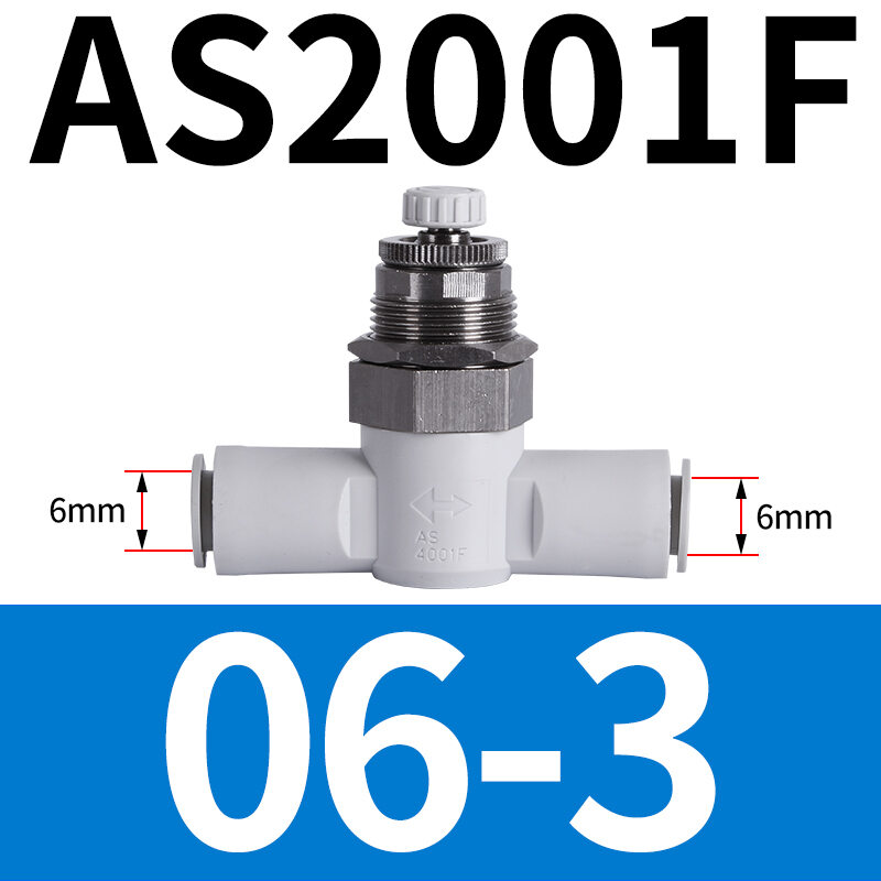 Partition Speed Control Valve As1001f As2001f As2051f AS3001F-04/06/08 ...