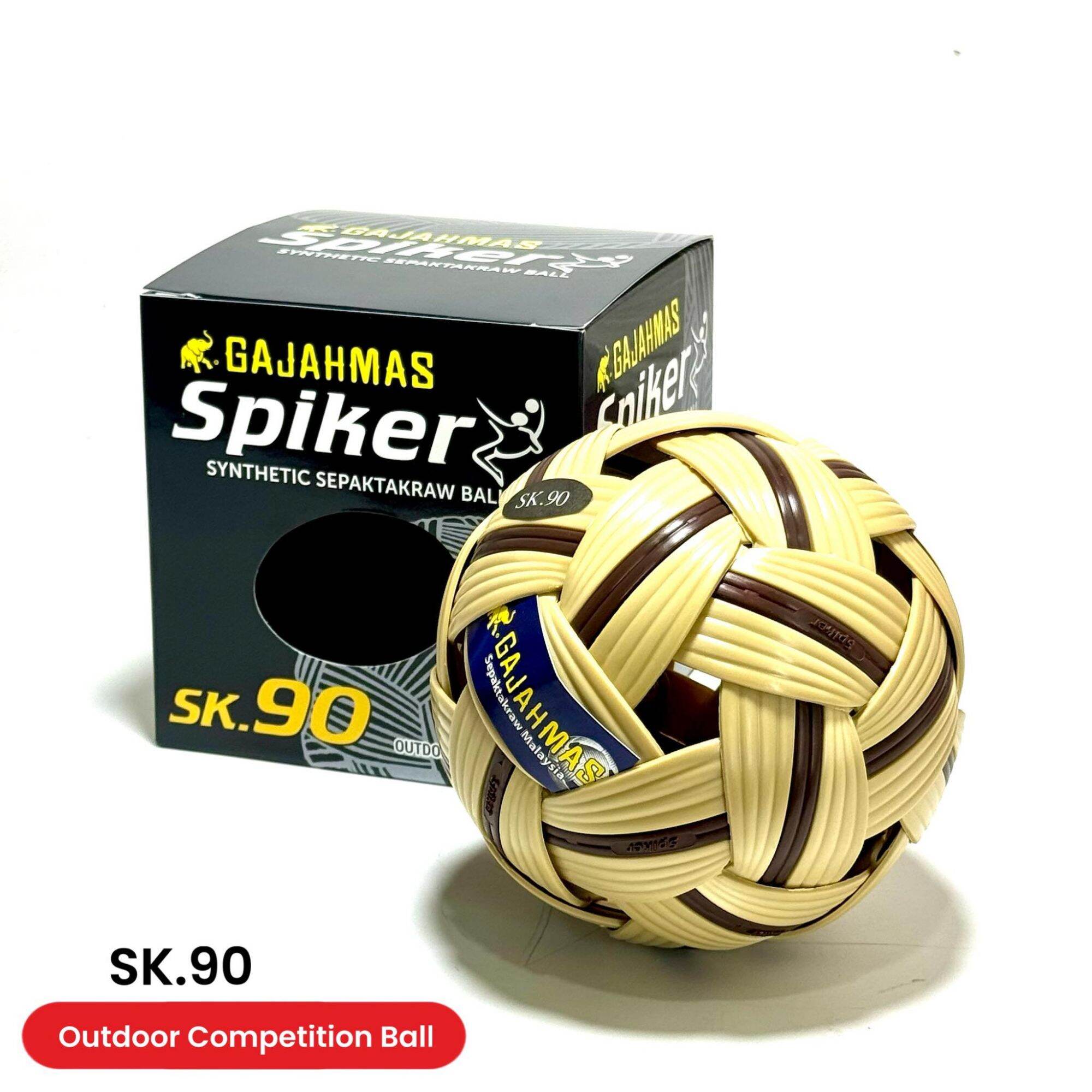 Gajahmas Spiker Series Synthetic Sepak Takraw Balls | Lazada PH