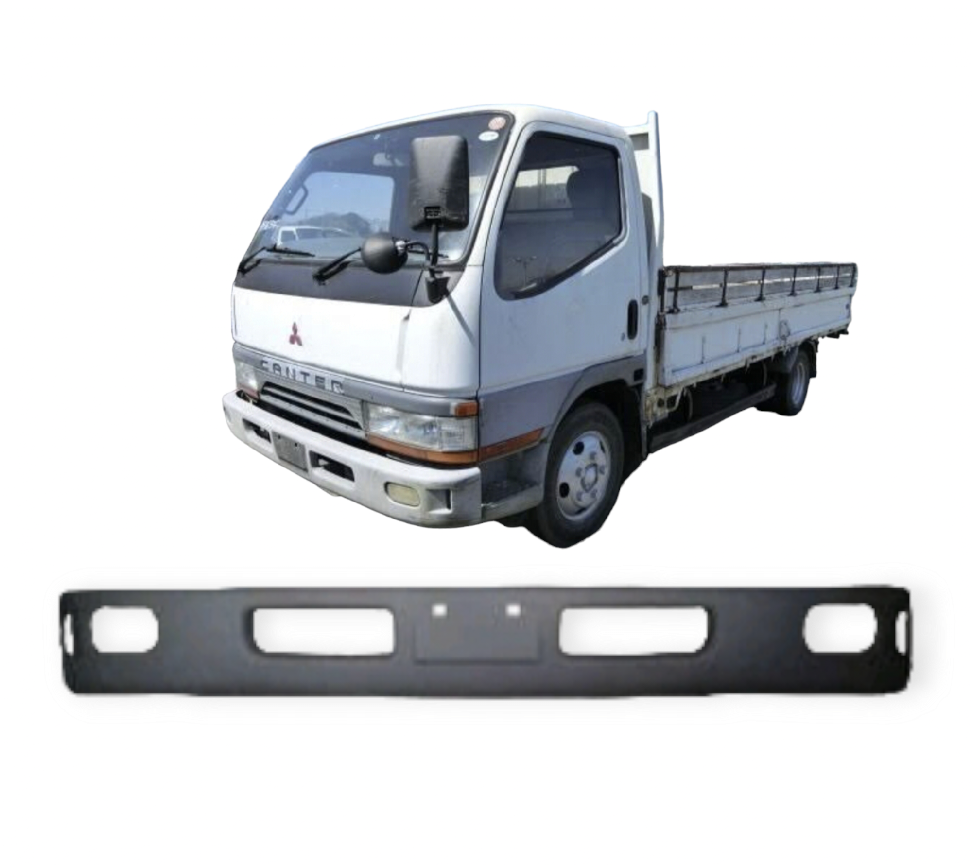Bumper assembly Mitsubishi Canter 96 | Lazada PH