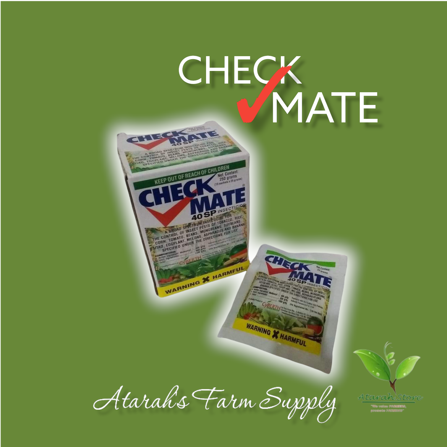 CHECKMATE 40SP Insecticide (100gmsx5) | Lazada PH