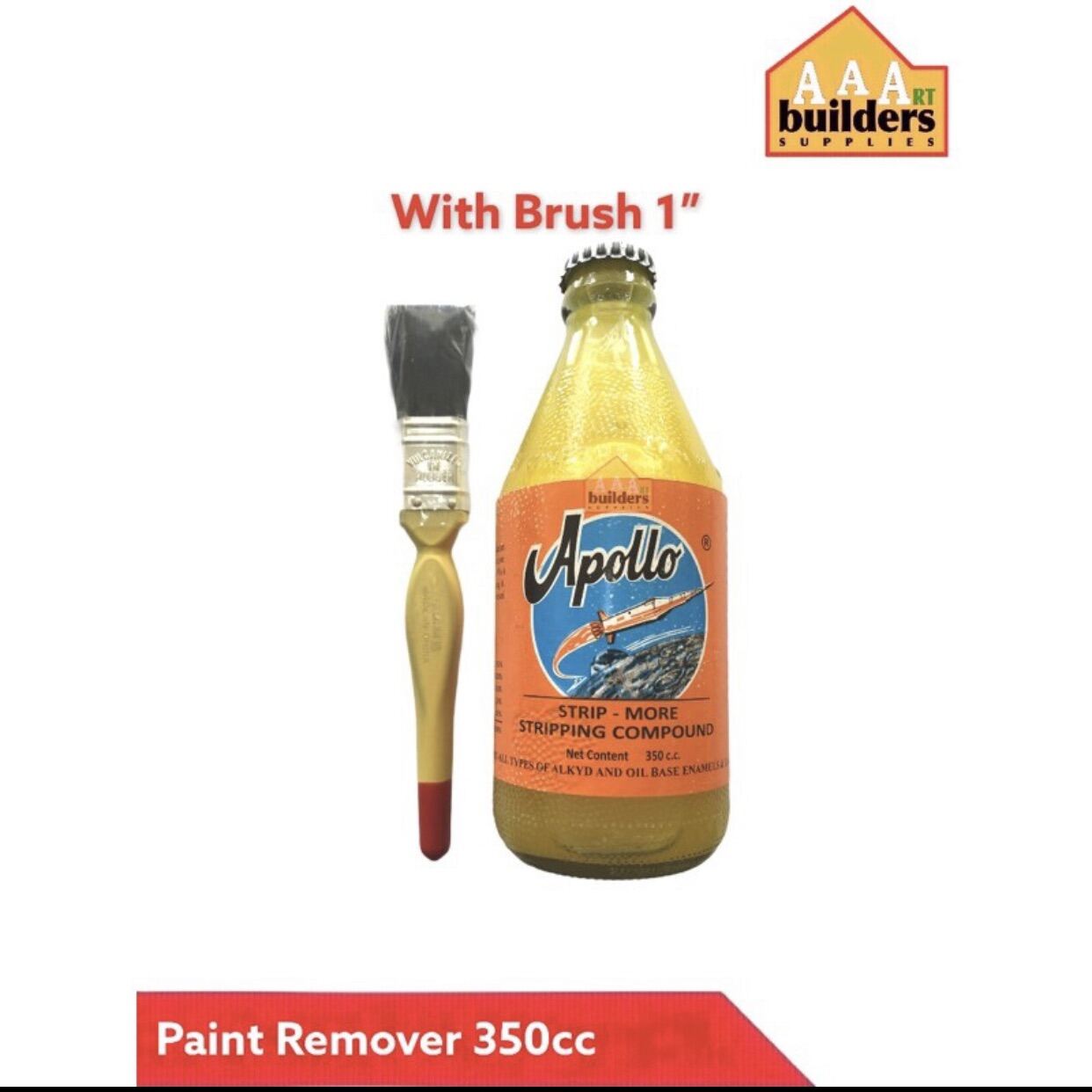 Paint Remover / Stripper with 1” brush | Lazada PH
