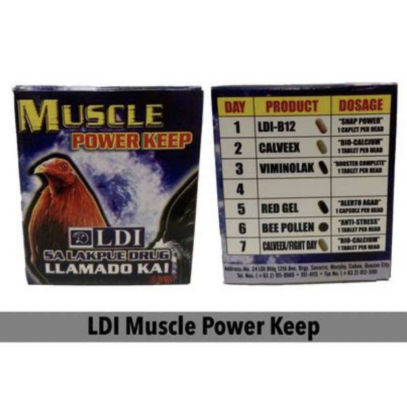 LDI Muscle Power Keep for Gamefowl | Lazada PH