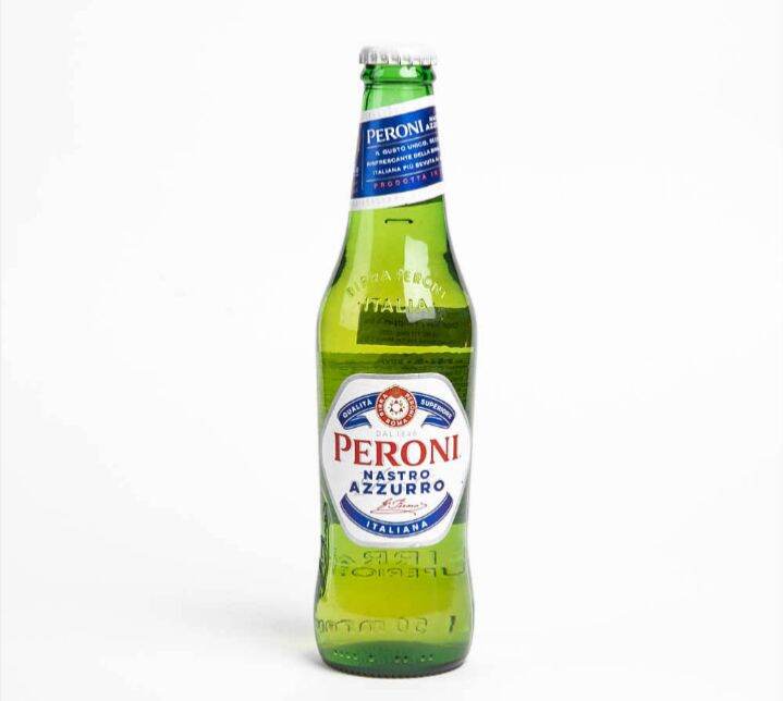 (RIAN MARISSE) Peroni Nastro Azzuro Beer 330ML x 24 + 4 pcs lemon dou ...