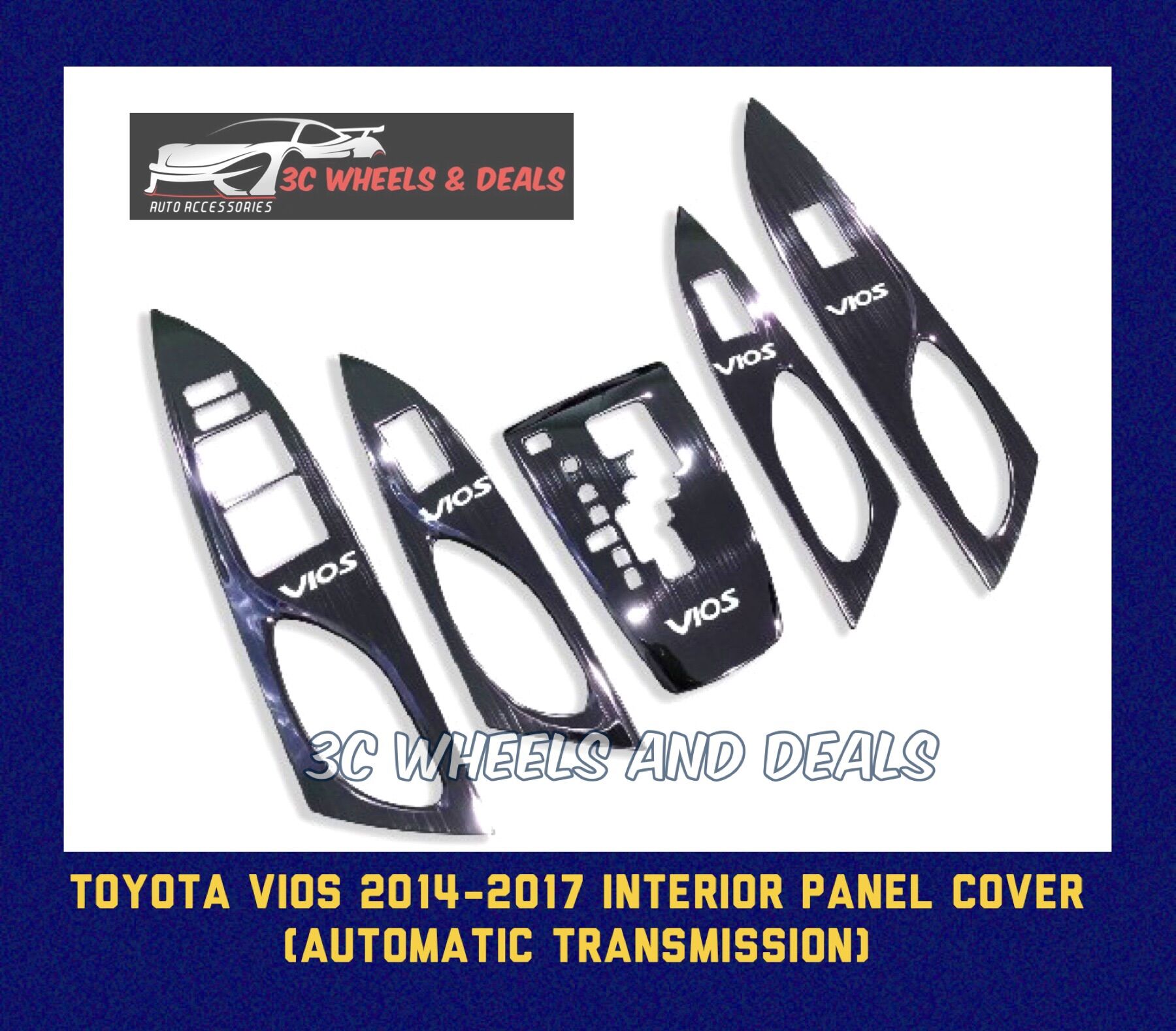 TOYOTA VIOS 2014-2017 INTERIOR PANEL COVER | Lazada PH