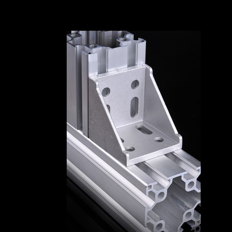 Aluminium Extruded Section Connection Corner Fitting Corner Connection ...
