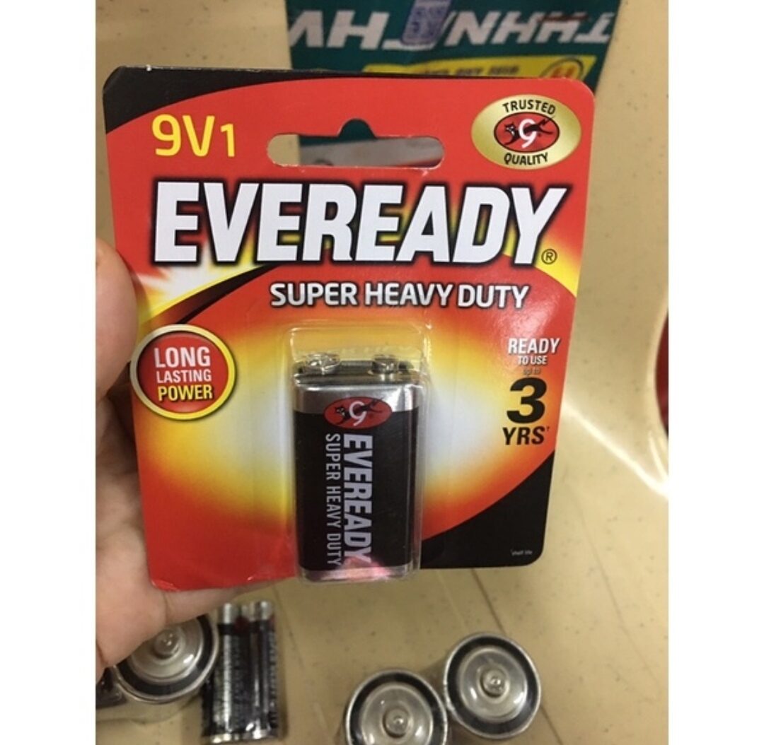 original eveready batteries: 1.5v, black/blue: D” ,C”, 2AA, 3AAA, 9V ...